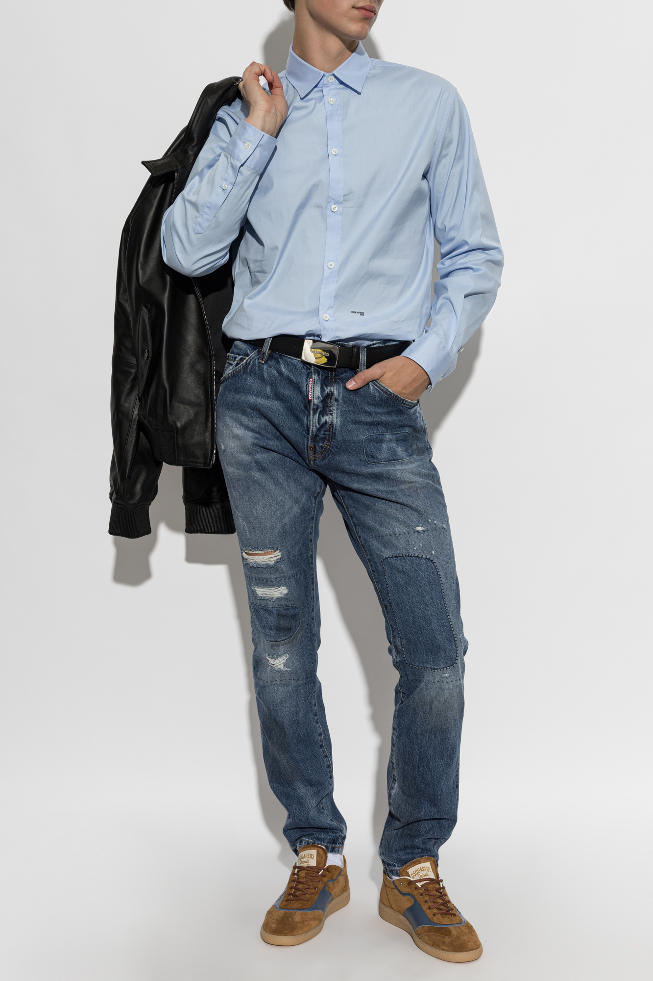 DSQUARED2 Dsquared2 Logo Detail Shirt